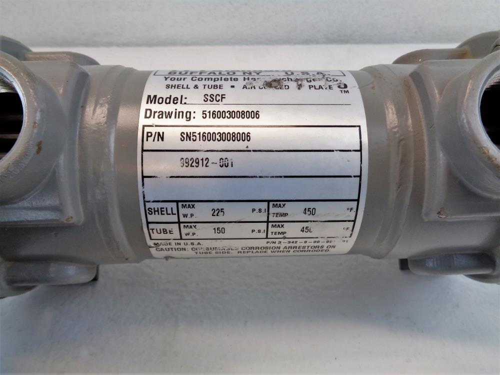 ITT Standard SSCF Stainless Steel Shell & Tube Heat Exchanger ...