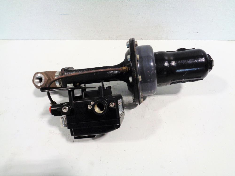 W.E. Anderson Lin-E-Aire Actuated Hi-Flow Control Valve 1/2" NPT w ...