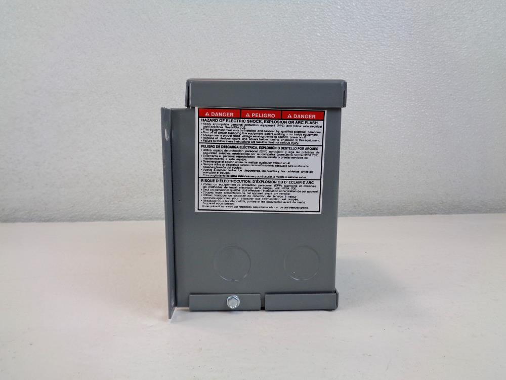 Square D General Purpose Transformer, 1PH .25KVA 240/480V, 120/240V ...