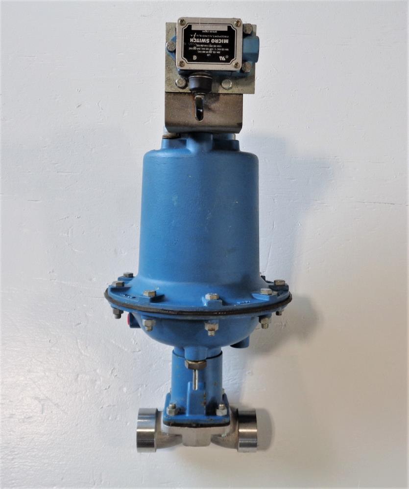 ITT Dia-Flo 1.5" Socket-Weld Diaphragm Valve, Stainless, 1.5-2470-M-34 ...