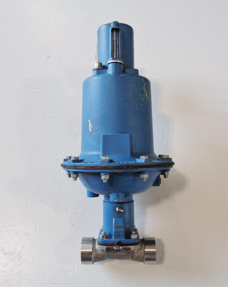 ITT Dia-Flo 1.5" Socket-Weld Diaphragm Valve, Stainless, 1.5-2470-M-34 ...
