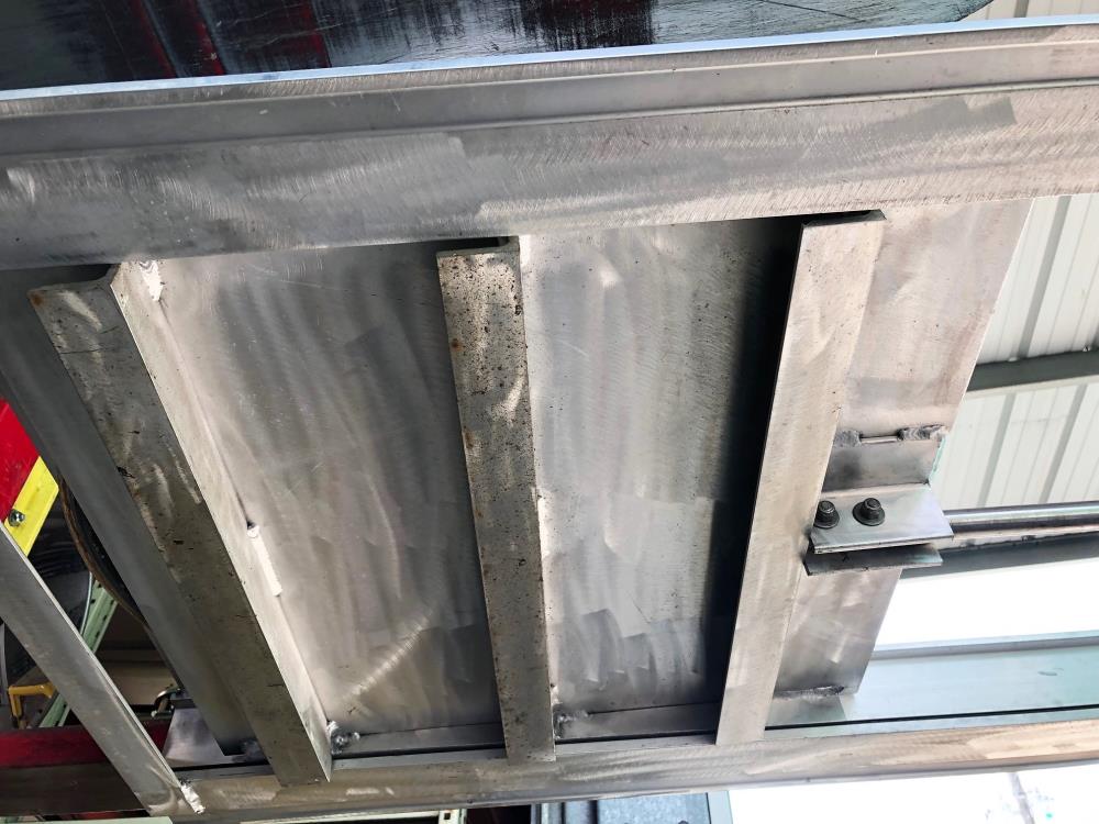 Waterman Seabreeze Culvert 24" Canal Slide Gate Valve, Aluminum, 98.5 ...