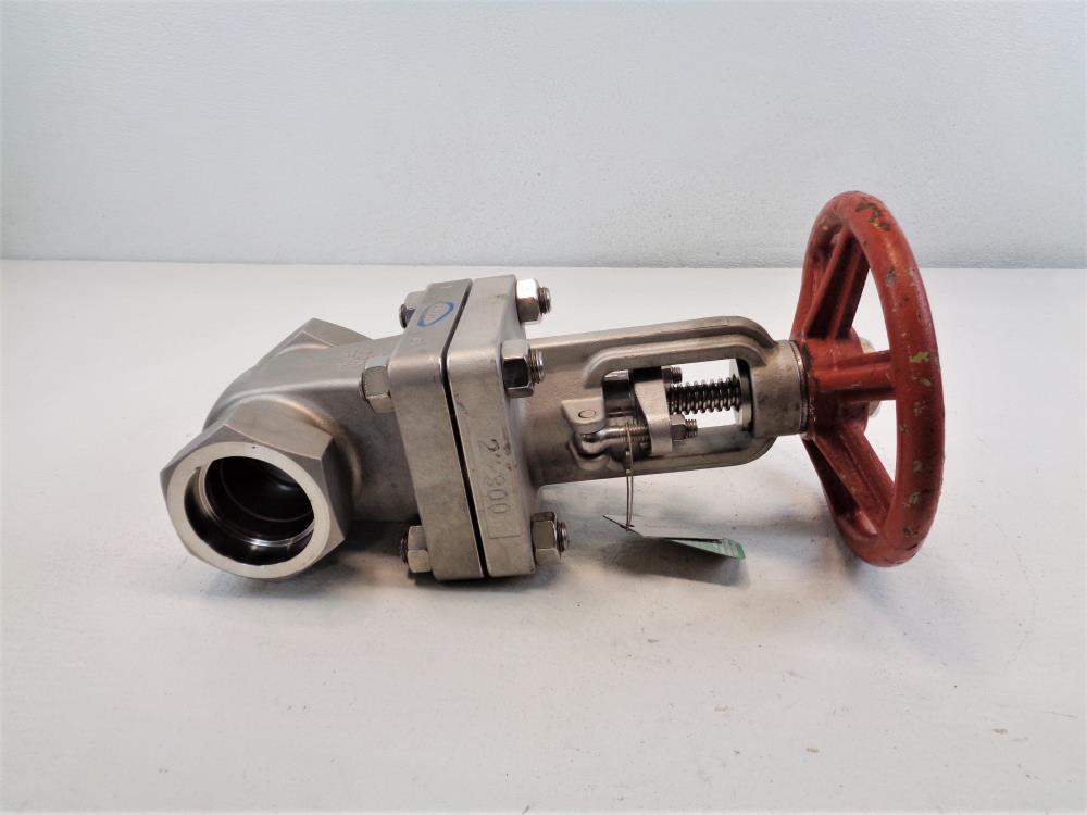 Ladish 2" 300# CF3M Socket-Weld Gate Valve 8364-1061-TT03-A20C