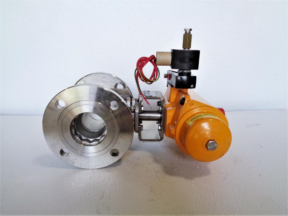 Quadrant 3" 150# Stainless Steel Ball Valve F1RSSRRLH1F300 w/Hytork 221 ...