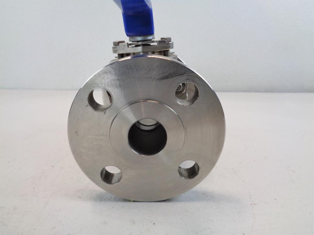 Kace 1-1/2" 300# CF8M 2-Piece Ball Valve F1R300-33RG-L