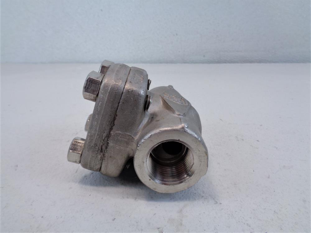 SWI 3/4" NPT 800# Stainless Steel Check Valve AJF-24AN-NA1C