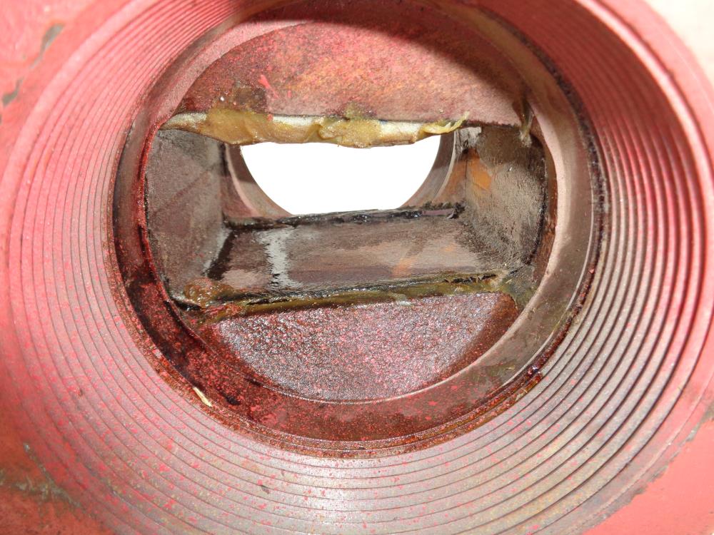 Woods 4" NPT Plug Valve, Cast Iron, 175 CWP, 142W4