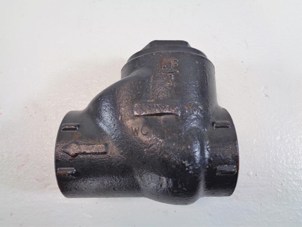 KF 2" NPT Swing Check Valve, Series 31, Carbon Steel, 1500 PSI, #7679 ...