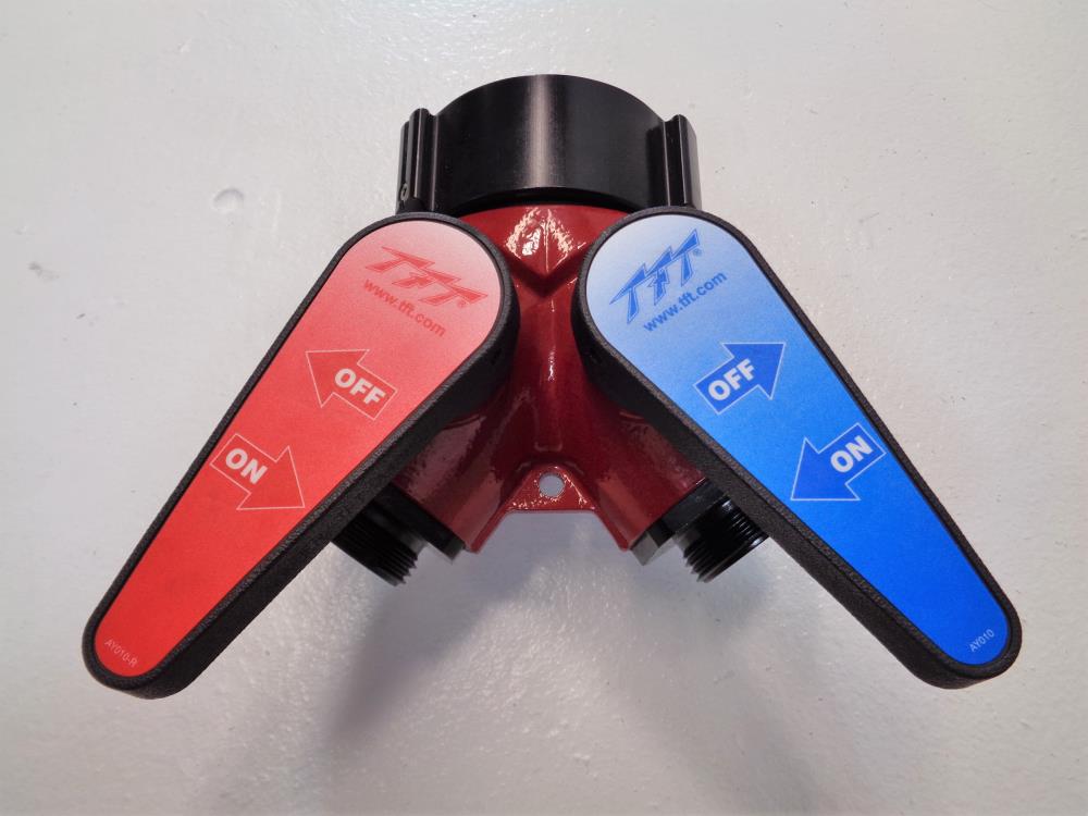 Task Force Tips 2.5" Female Inlet x 1.5" Male Outlet Gate Y-Valve #AYNJ-NF