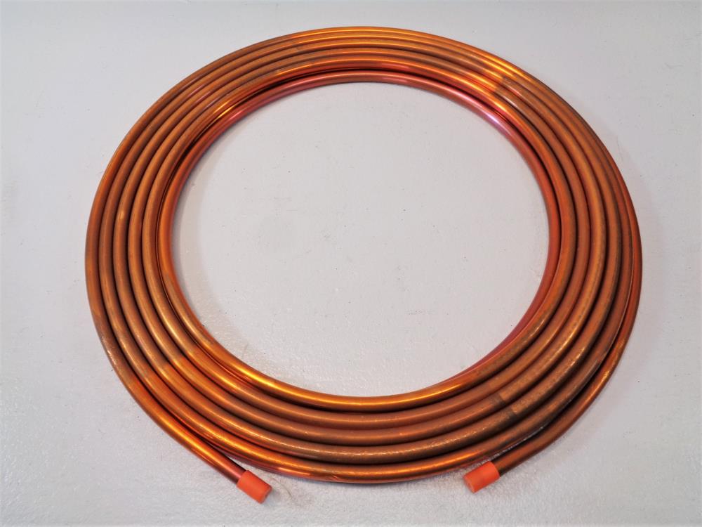 Lot of (10) Rolls of Cambridge-Lee 1/2in 50ft Soft Copper Refrigeration ...