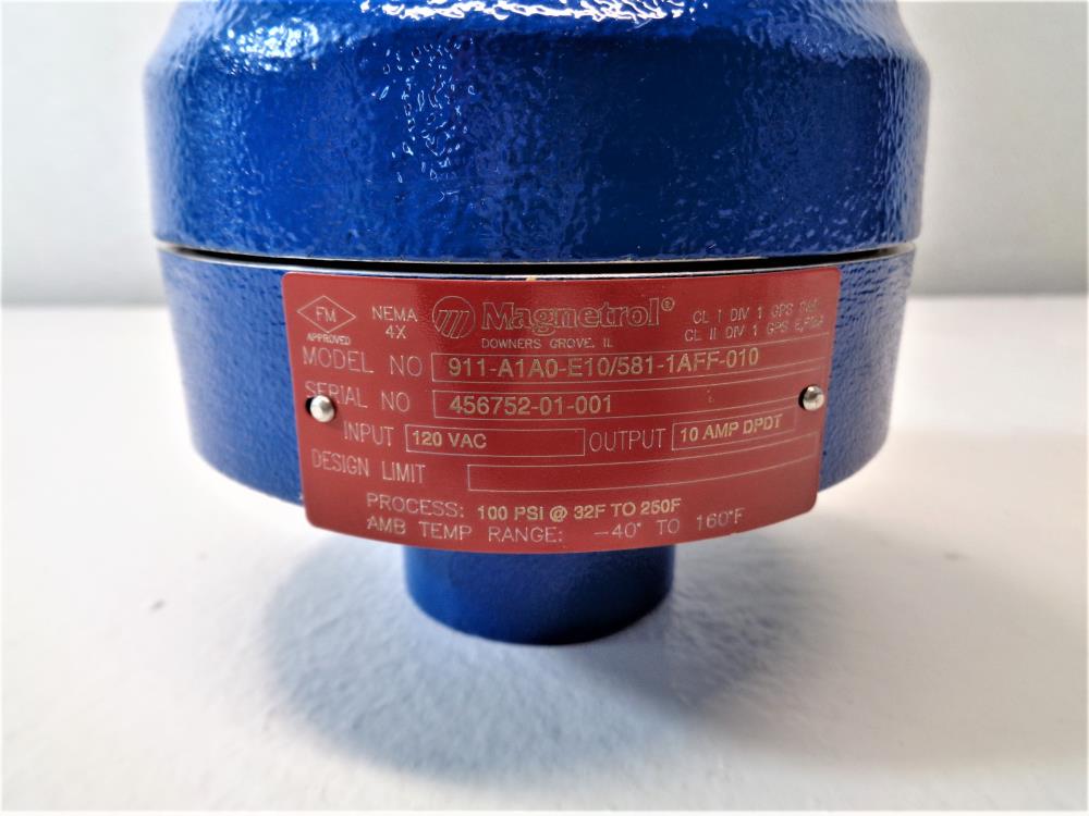 Magnetrol Ultrasonic Level Controller 911-A1A0-E10/581-1AFF-010