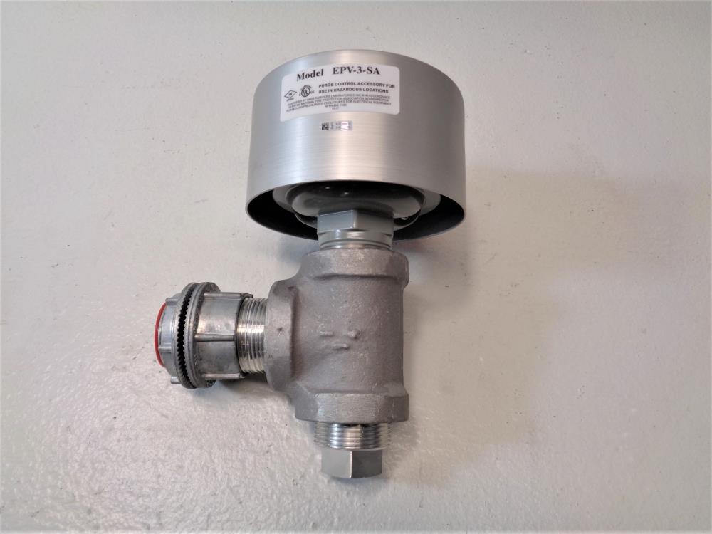 Pepperl Fuchs Purge Control Enclosure Protection Vent EPV-3-SA, Part ...