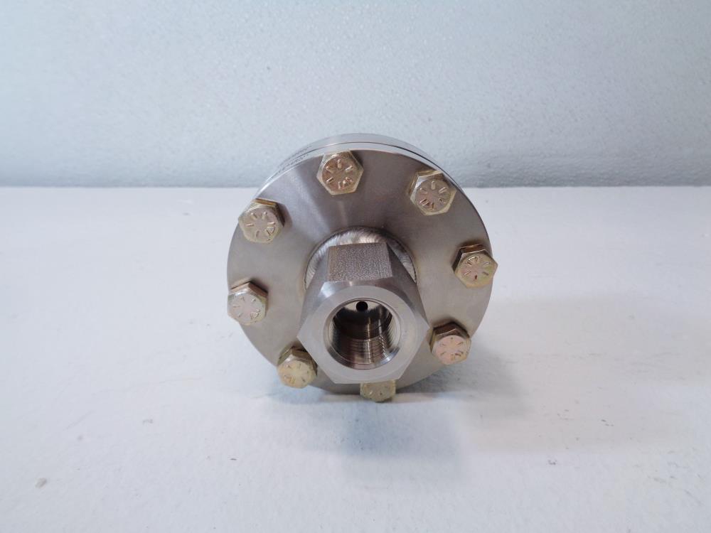 Reotemp W545 1/2" NPT Welded Pipe Saddle Diaphragm Seal W5452CJ040CSS ...