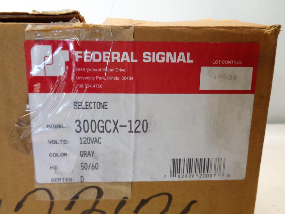 Federal Signal SelecTone Hazardous Location Amplified Speaker 300GCX