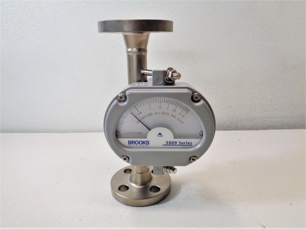 Brooks 3809 Armored Variable Area Flowmeter, 1/2" Flanged ...