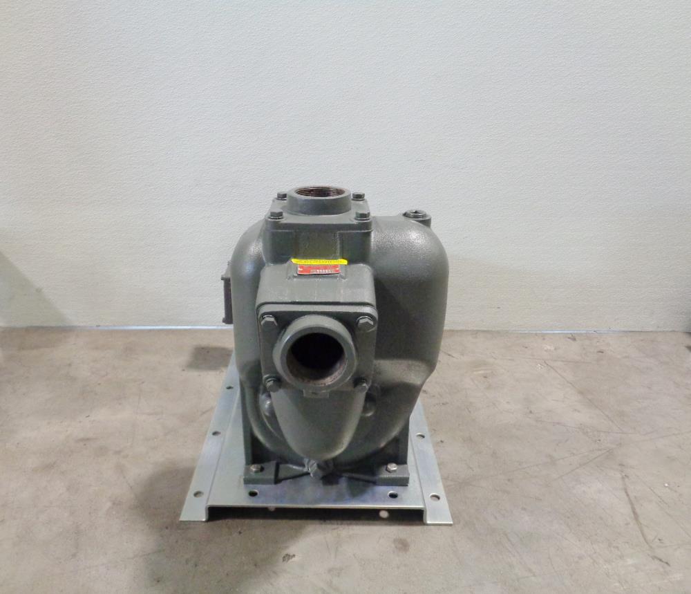 MP Pumps 2" Petroleum Self-Priming Centrifugal Pump 38497 & Baldor 5 ...