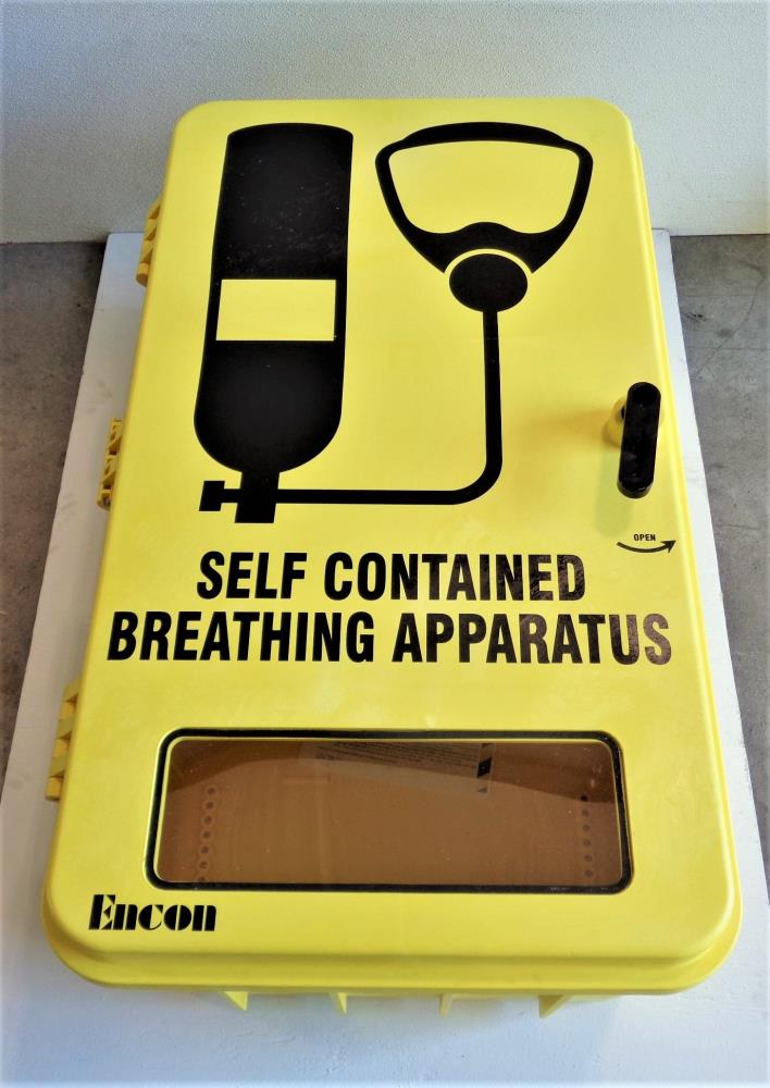 Encon WC Series Yellow SCBA Protective Safety Equipment Storage Wall ...