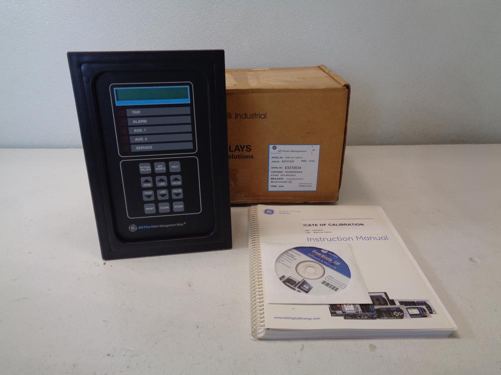 GE 269 Plus Motor Management Relay 269PLUS-120N-HI