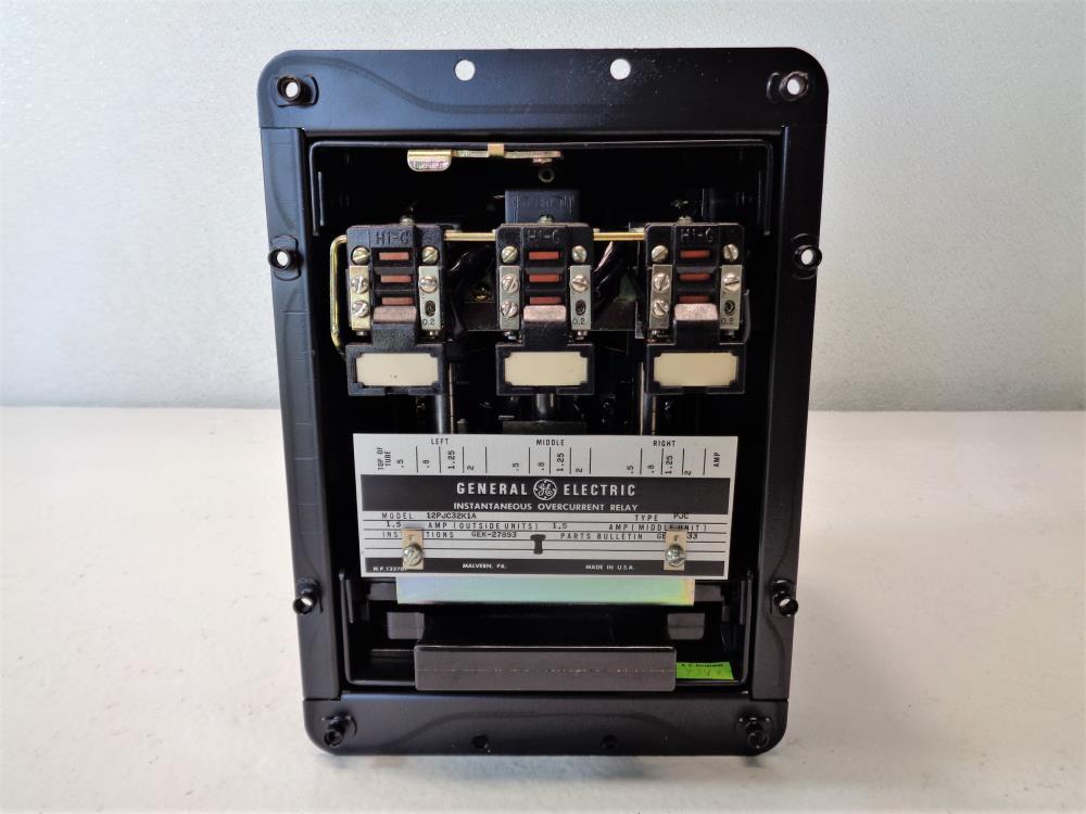 GE Type PJC Instantaneous Overcurrent Relay 12PJC32K1A
