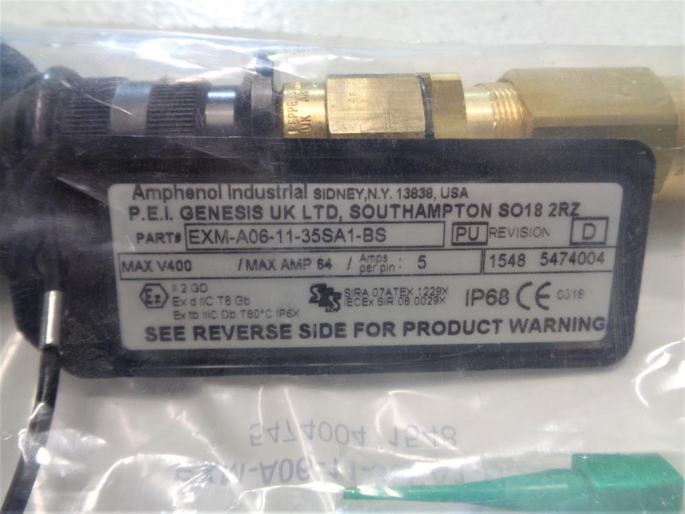 Amphenol ATEX Connector EXM-A06-11-35SA1-BS