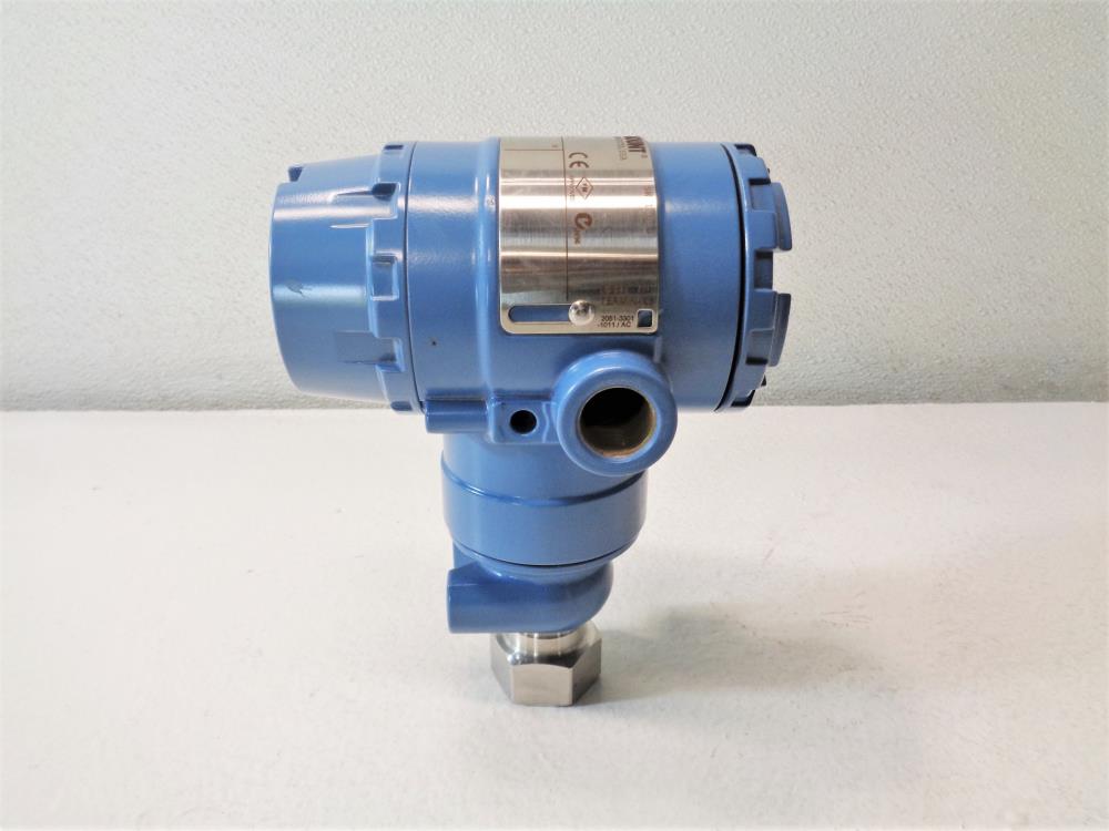 Rosemount 2051 In-Line Pressure Transmitter, 0 - 1000PSI ...