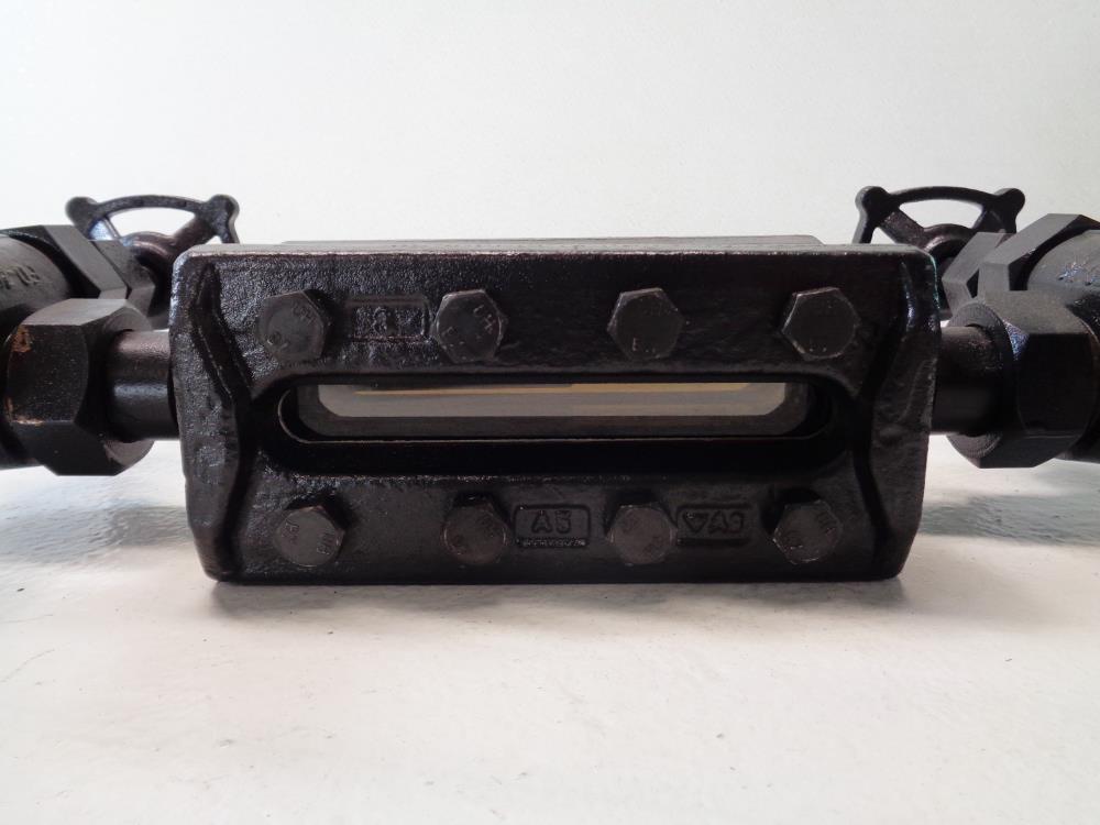 Jerguson 13-T-20 Sight Glass Liquid Level Gauge w/ #67 Ballchecks ...