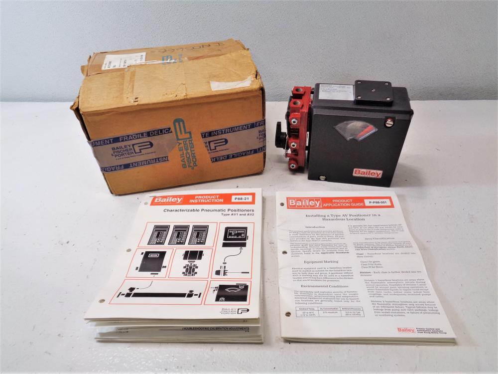 Bailey Fischer Pneumatic Positioner AV1121000