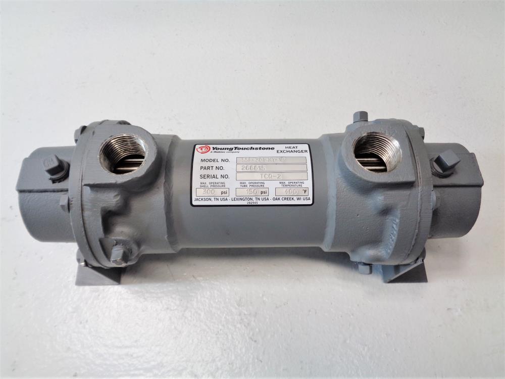 Young Touchstone Fixed Bundle Heat Exchanger, Model SSF-301-HY-1P, Part ...