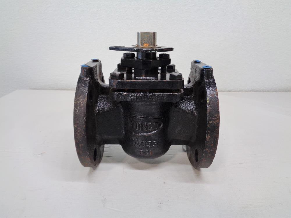 Durco 2" 150# DCI Plug Valve G411