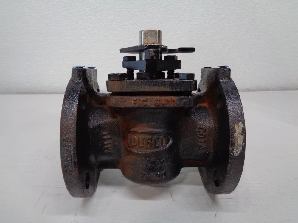 Durco 2" 150# DCI Plug Valve G411