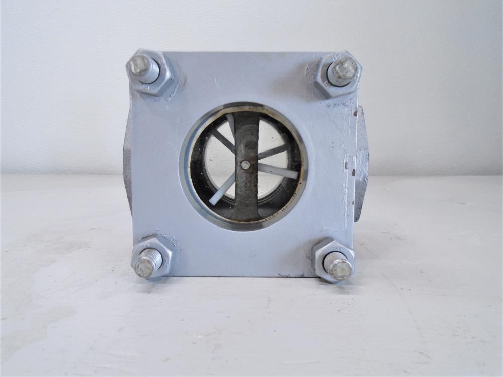 Penberthy 2" NPT Sight Glass with Rotator Indicator SFR-2-A