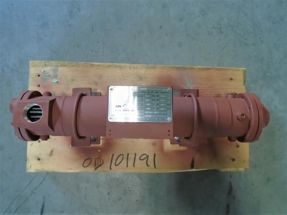 API Basco 500 Shell and Tube Heat Exchanger, Stainless Tubes, 1567-04 ...