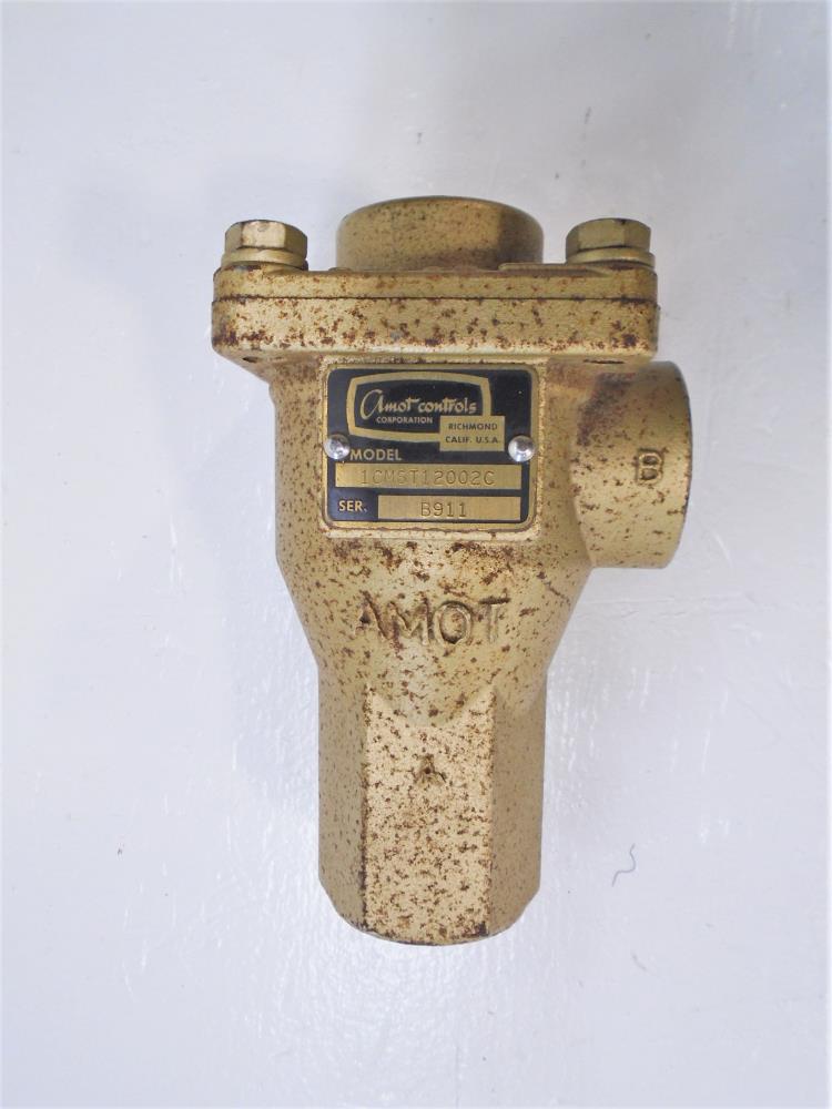 Amot 1" NPT 3-Way WCB Temperature Control Valve 1CMST12002C