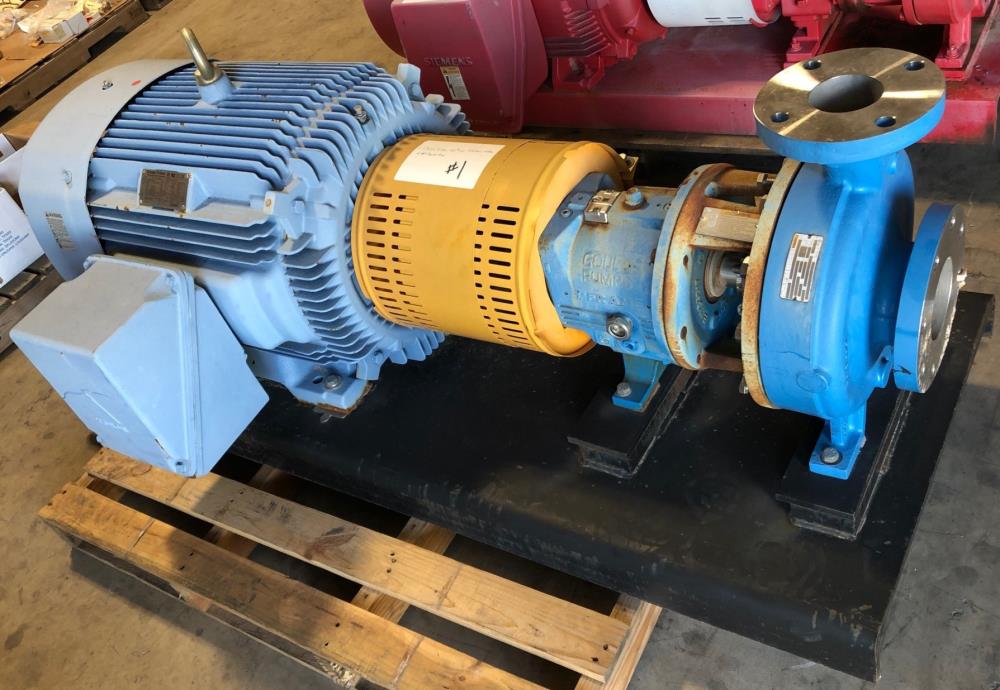 Goulds 3196 i-Frame Centrifugal Pump 3" x 4" -10, Stainless Steel w ...