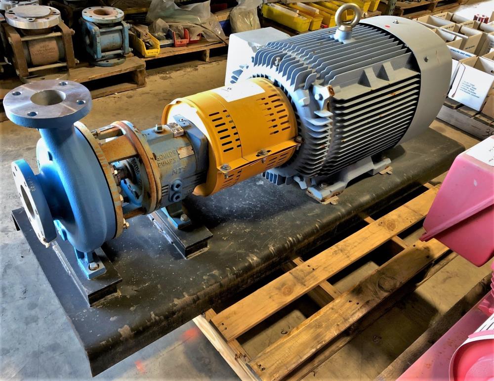 Goulds 3196 i-Frame Centrifugal Pump 3" x 4" -10, Stainless Steel w ...
