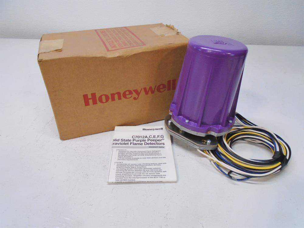 Honeywell Solid State Purple Peeper UV Flame Detector C7012E1104