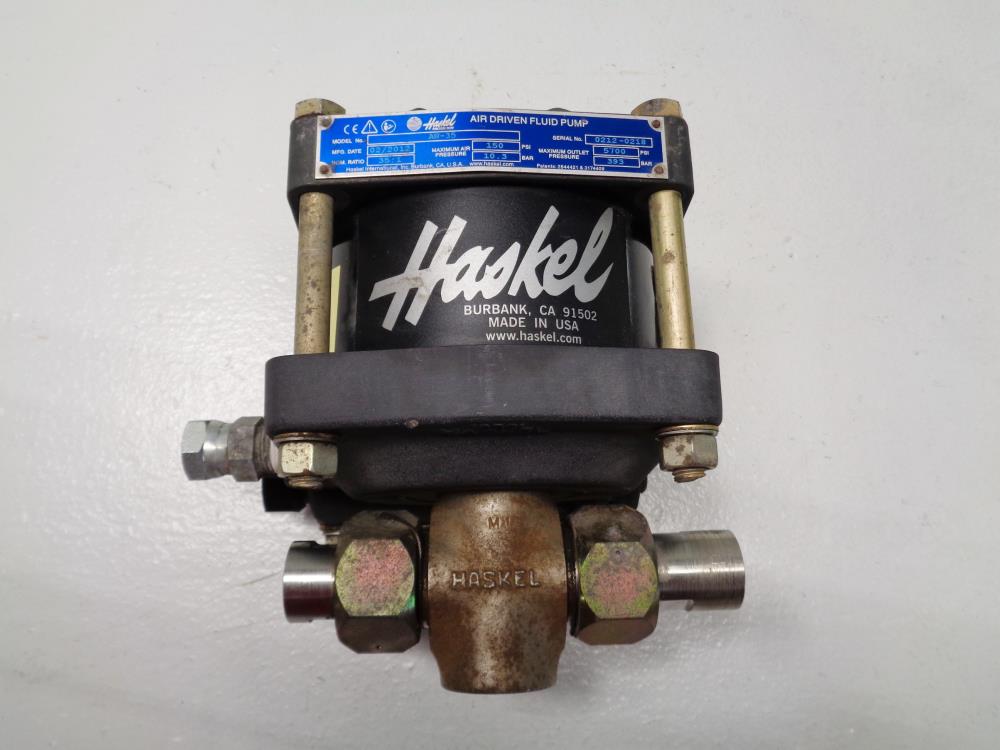 Haskel Air Driven Fluid Pump AW-35, 35:1 Ratio, 150 PSI,, 54% OFF