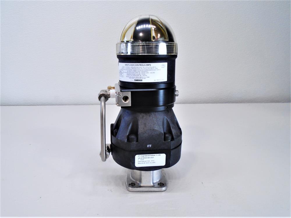 ITT 1" Stainless Steel Diaphragm B209 with Westlock Limit Switch ...