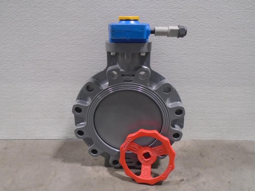 Spears 10" 150# CPVC Butterfly Valve, EPDM, 722321-100C