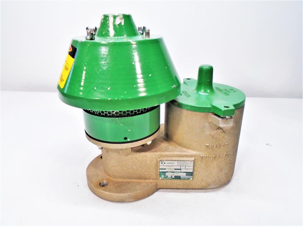 Enardo 3" Aluminum Pressure Vacuum Relief Vent Valve, Model 950-3-1132