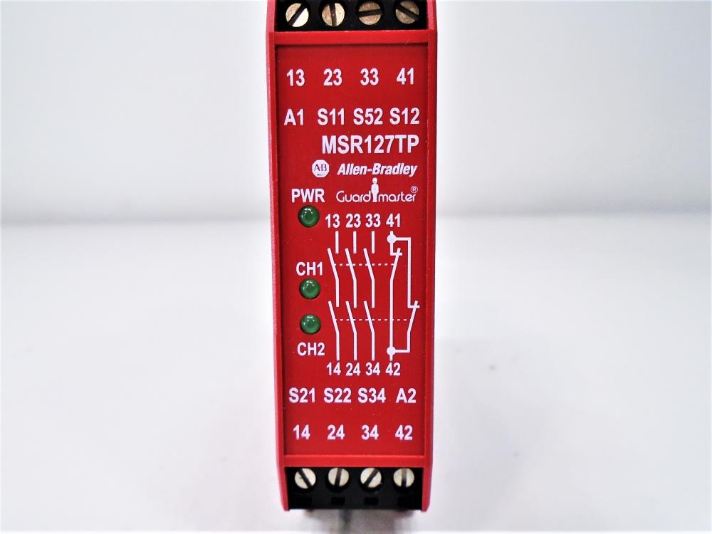 Allen Bradley Minotaur MSR127TP No Delay Safety Relay, #440R-N23132 ...