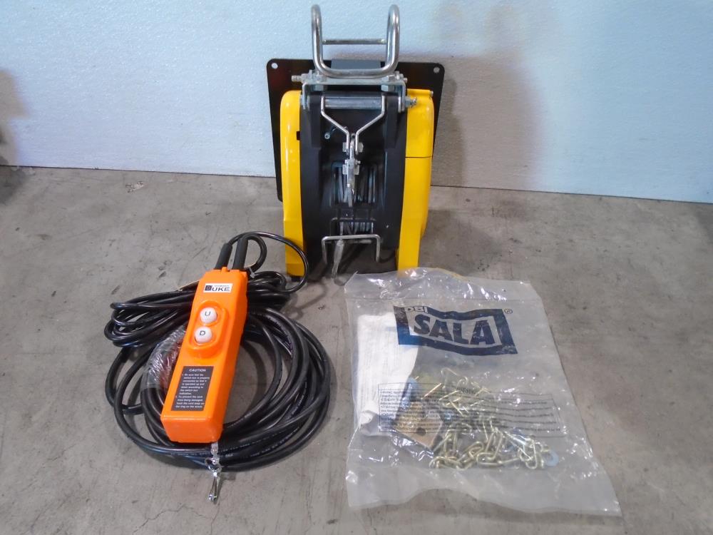 DBI SALA Power Tag Line System 8102101 w/ Mount and Duke Hoist Controller