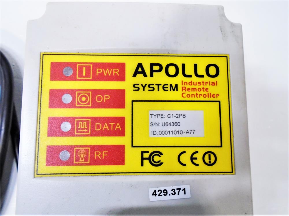 Apollo System Crane Hoist Remote Control System Type: C1-2PB