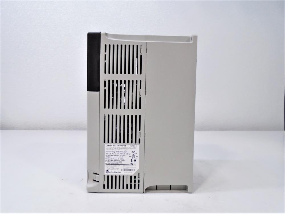 Allen Bradley 20HP Powerflex 400 Frequency AC Drive, 22C-D030N103