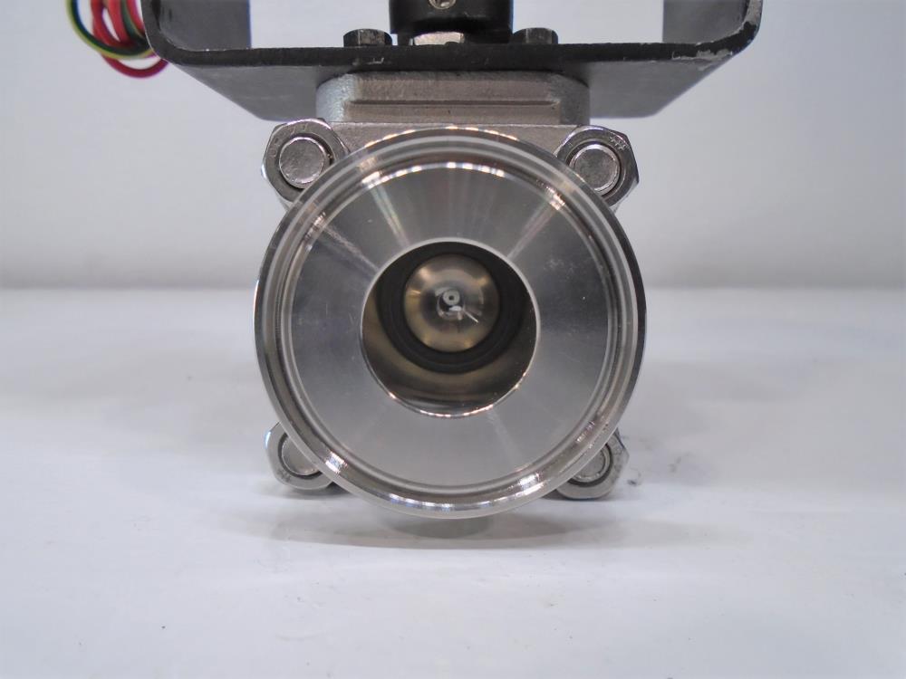 SVF 1" TriClamp 316L Sanitary Ball Valve w/Kinetrol Actuator & Asco ...