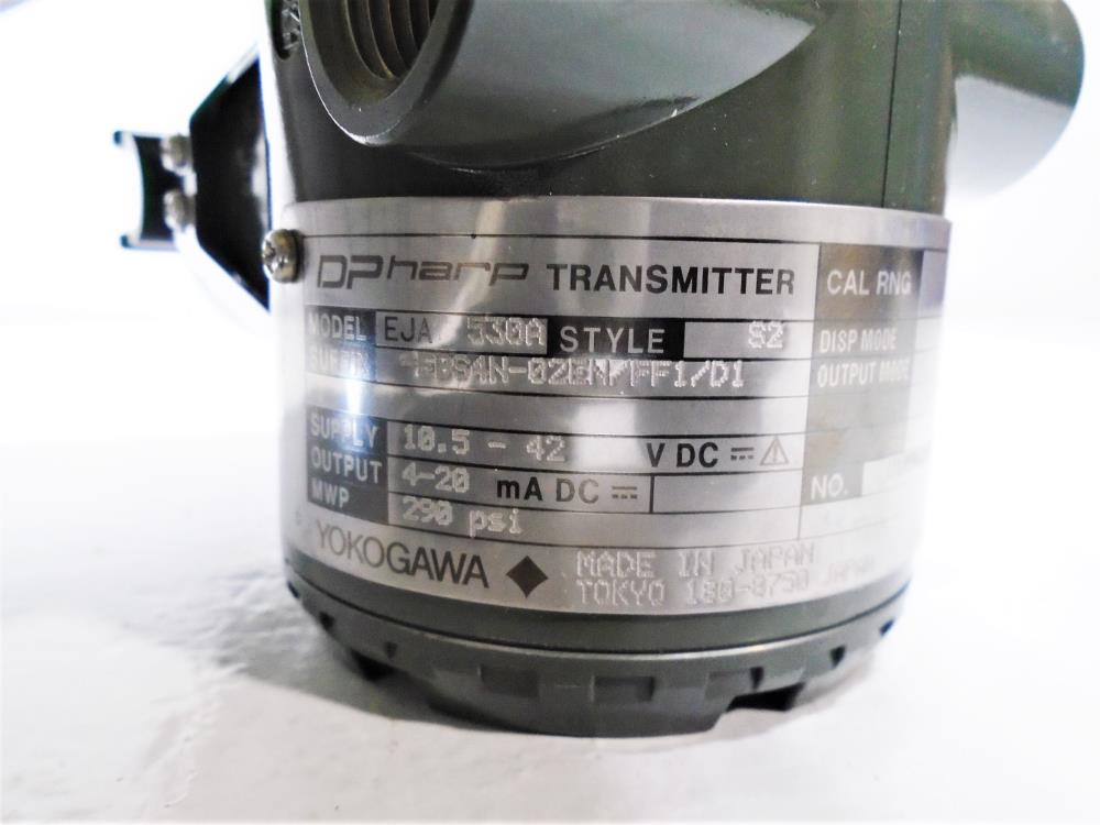 Yokogawa DPHarp Transmitter EJA-530A- EBS4N-02EN/FF1/D1