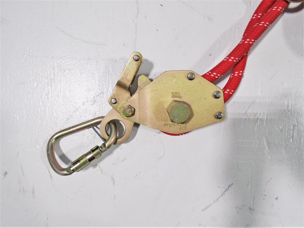 MSA Sure-Line Horizontal 150 Ft. Lifeline, 10117099, 2 Person/600 Lbs ...