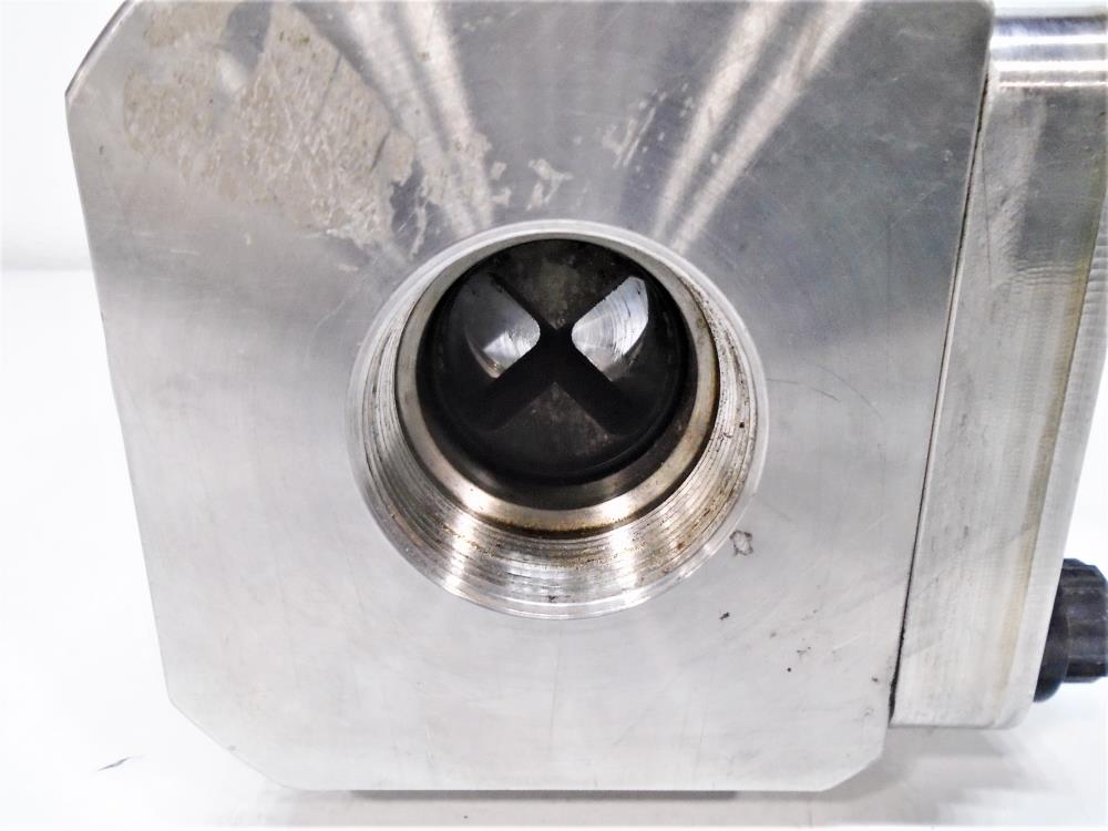 Cyclonic STDC Series 2" Threaded Side Entry Control Valve 316 Stainless ...