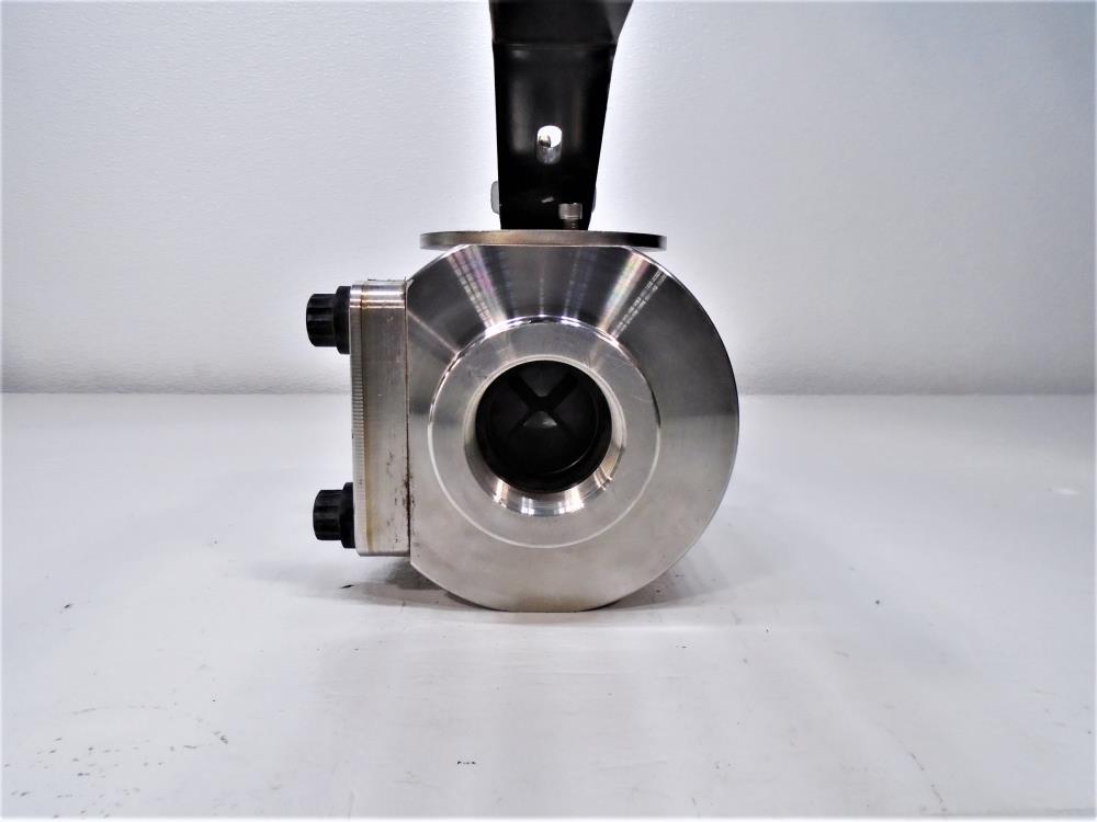 Cyclonic STDC Series 2" Threaded Side Entry Control Valve 316 Stainless ...