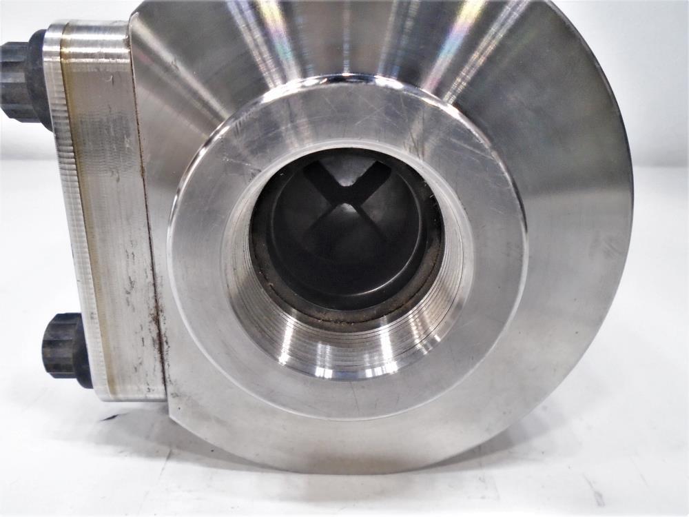 Cyclonic STDC Series 2" Threaded Side Entry Control Valve 316 Stainless ...